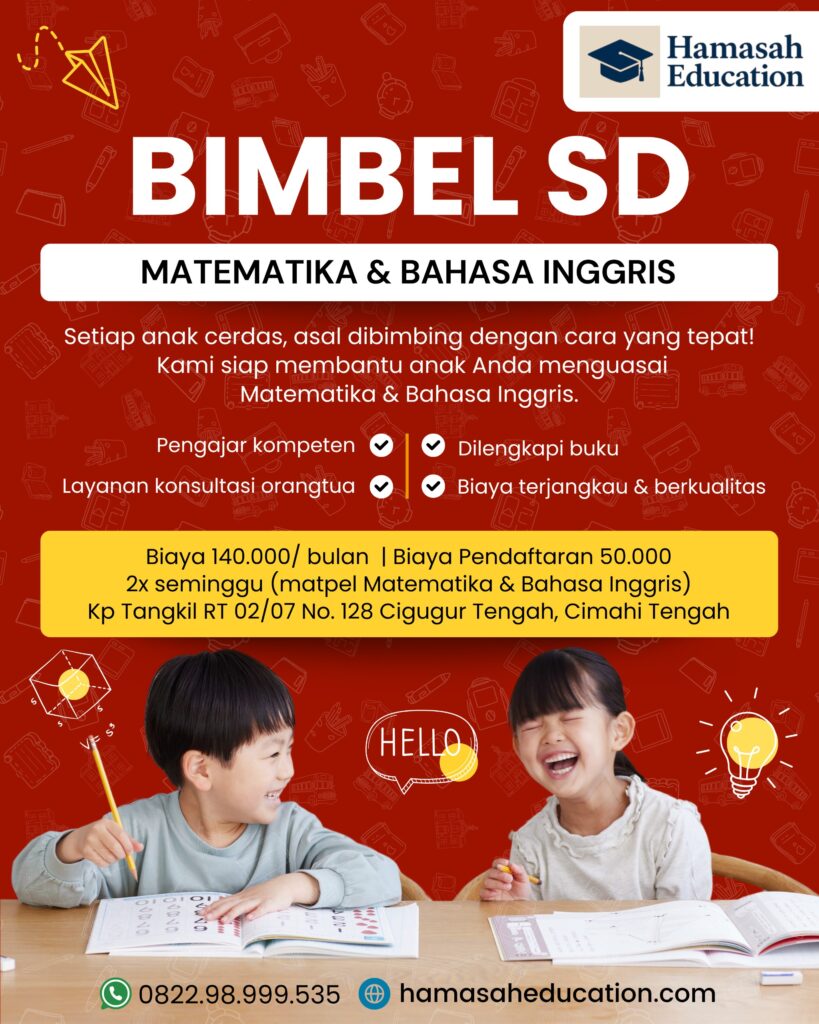 Les Bimbel Matematika dan Bahasa Inggris SD di Cimahi – Solusi Belajar ...